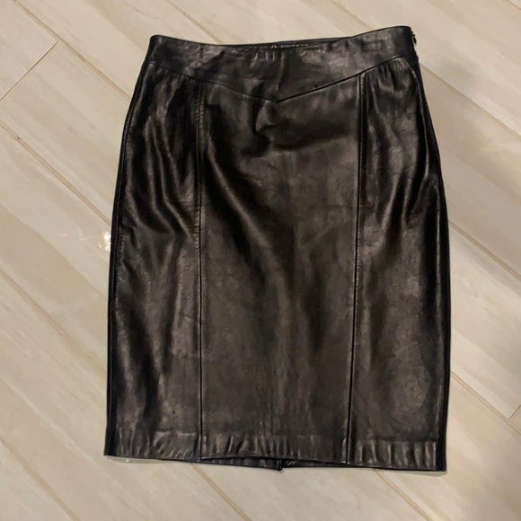 ANTONIO MELANI | Skirts | Antonio Melani Leather Skirt | Poshmark